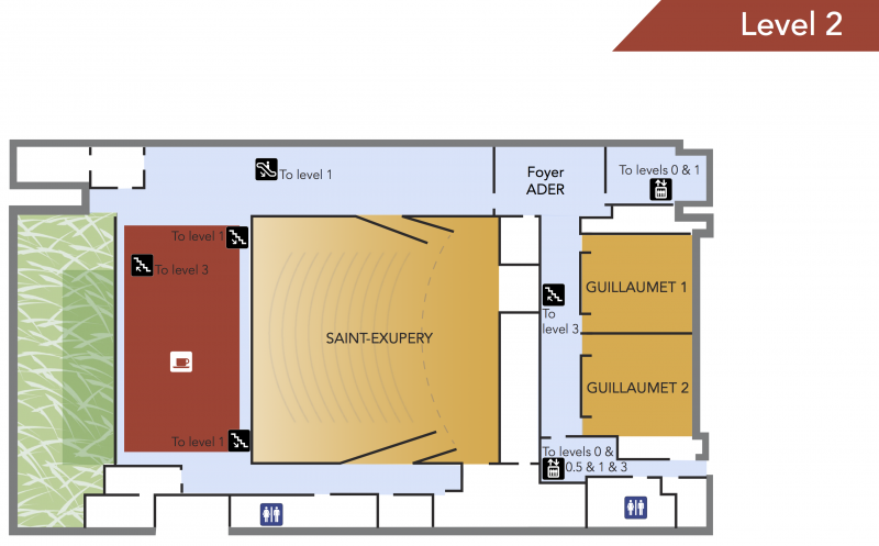 Floor Plan - Session Rooms | IFAC 2017 World Congress, Toulouse, France